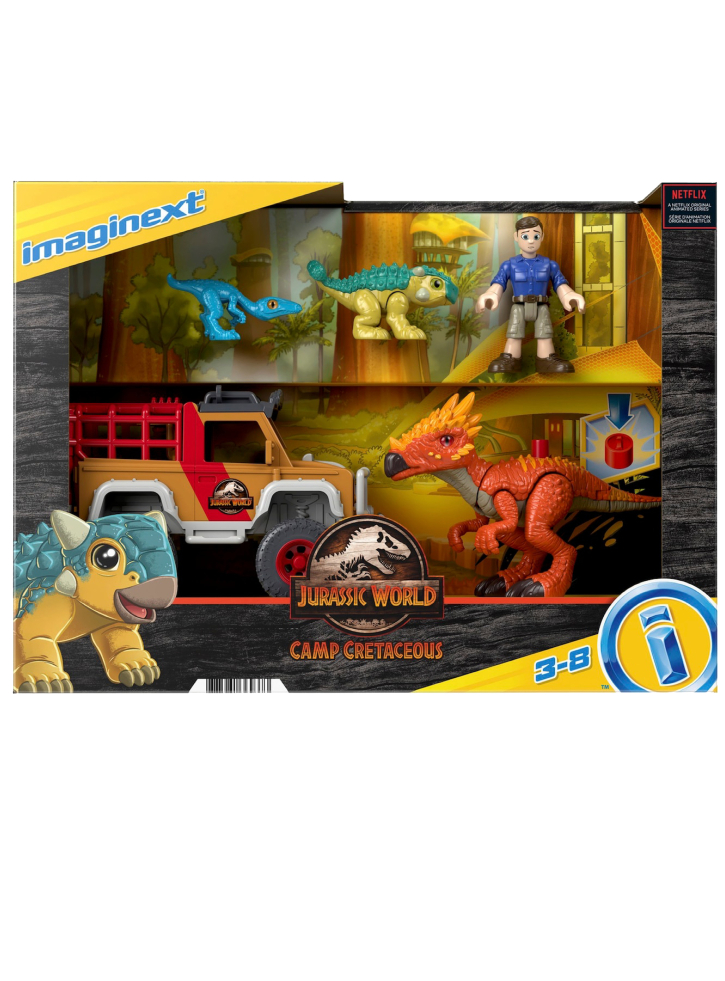 Set Jurassic World Camp Cretaceous Runaway Dinos