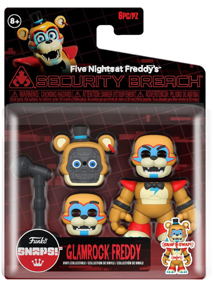 Figurina Joc Snaps Five Nights At Freddys Security Breach Glamrock ...